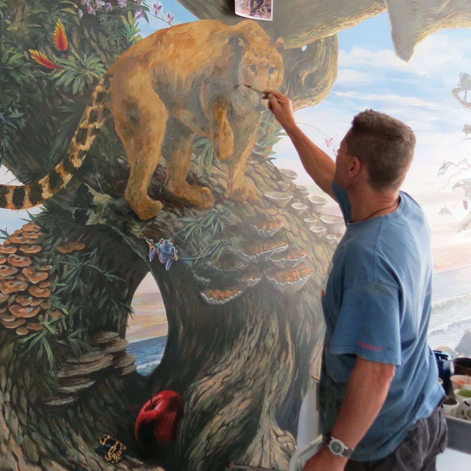 JON MINSHULL – Glastonbury Mural Trail
